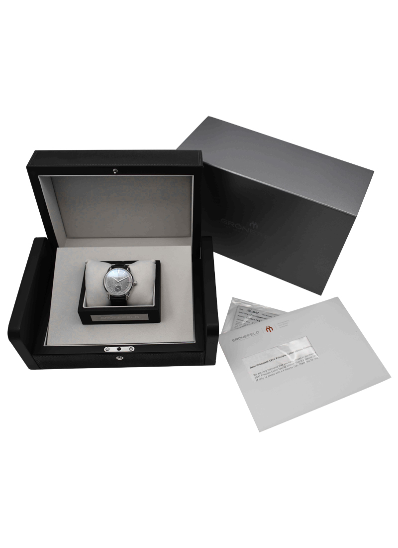 Gronefeld Principia Automatic Steel | Rostovsky Watches